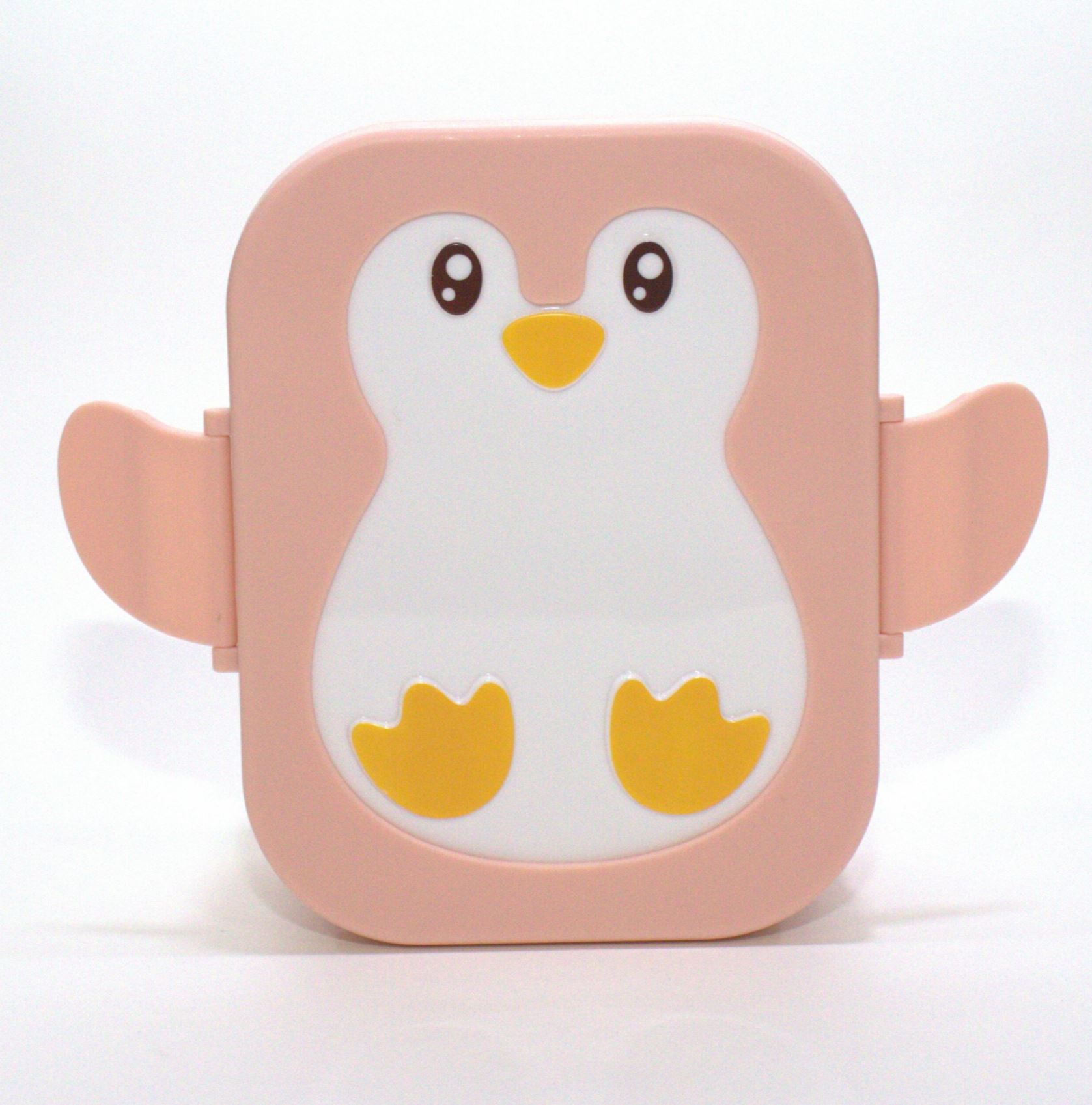 BRANDS :: YUKO.B :: Αξεσουάρ Φαγητού :: YUKO.B: Δοχείο φαγητού bento με χωρίσματα 1.05L -Penguin ...